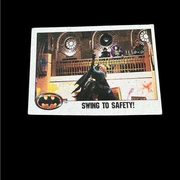 Tops | Toys | 989 Tops Batman Movie Cards Singles75swing To Safety Ks ...